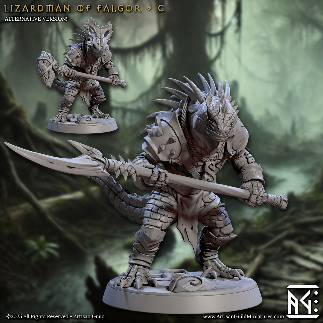 Lizardman of Falgor C – Mini Marvels