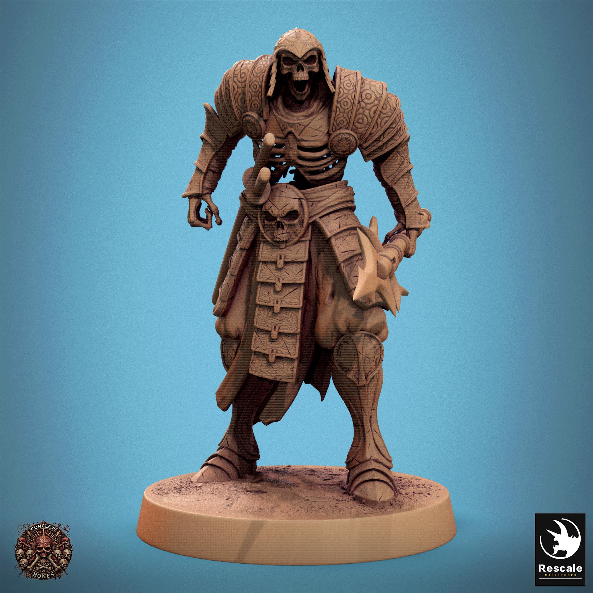 Skeleton - Spear Angry – Mini Marvels