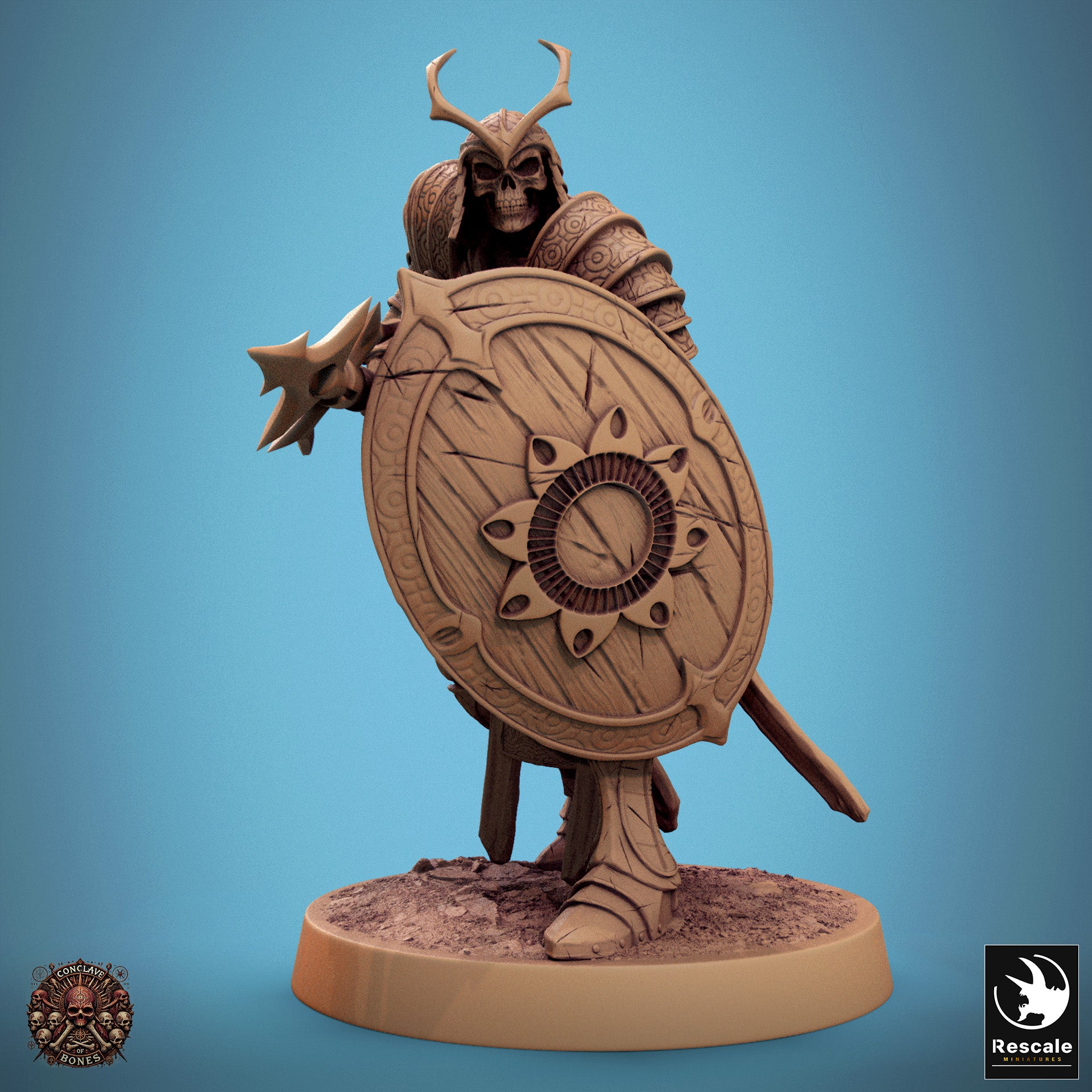 Skeleton - Spear Shield Parry – Mini Marvels