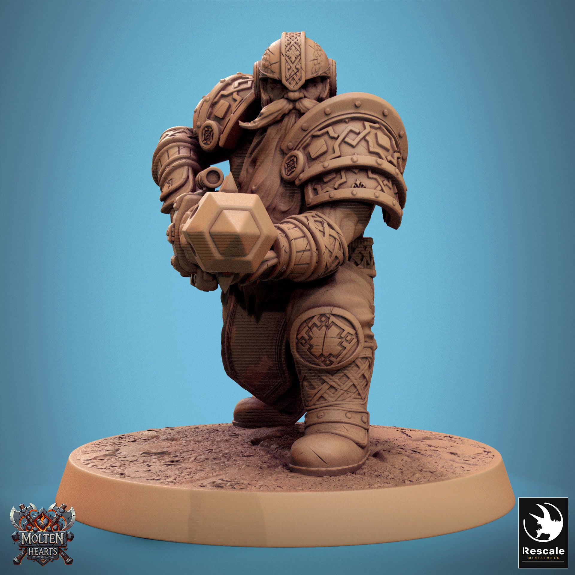 Dwarf Warrior - Flamethrower Shoot – Mini Marvels
