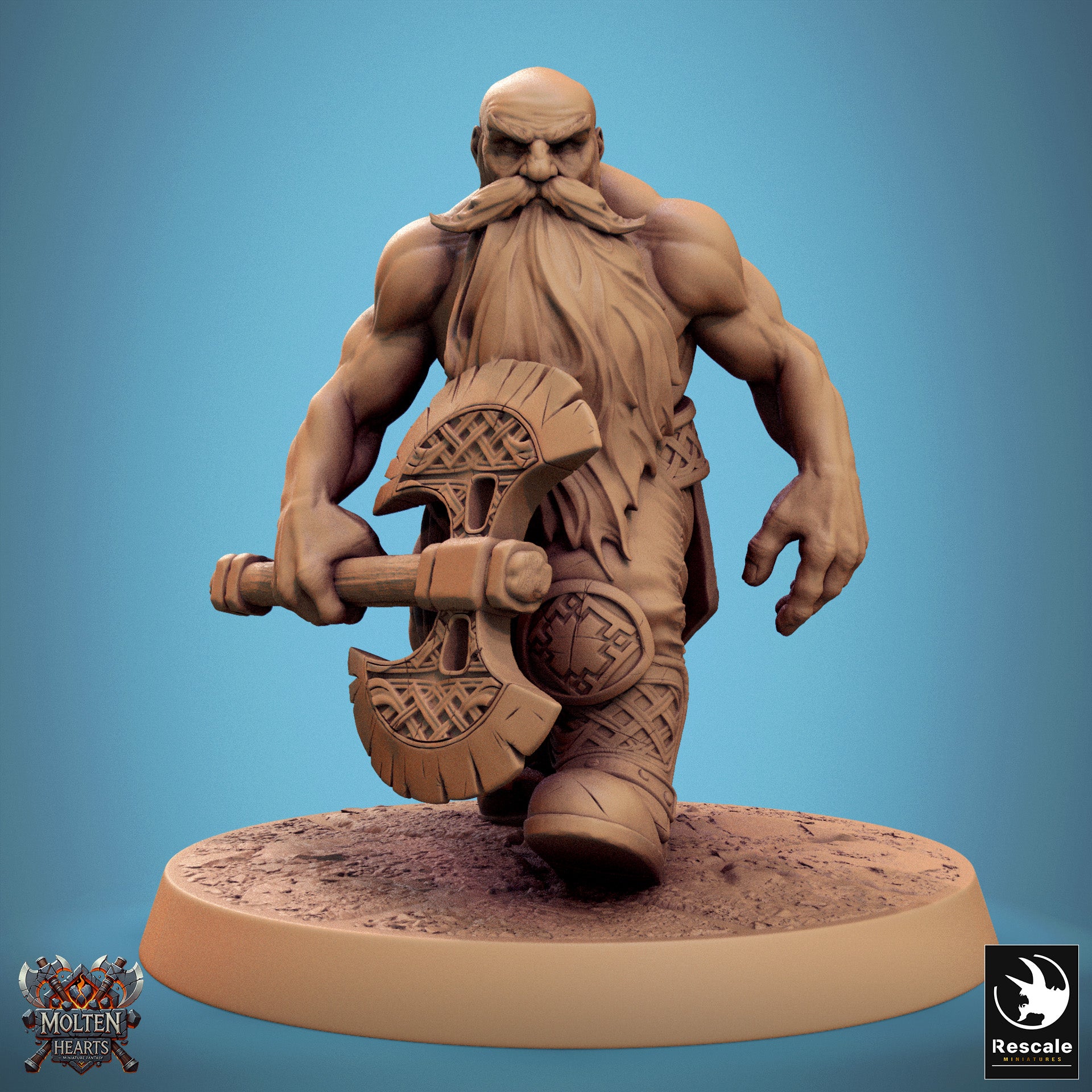 Dwarf Warrior - Bold Walk – Mini Marvels